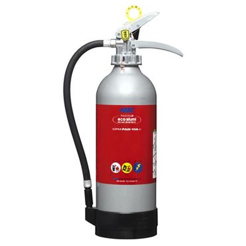 バルブを豊富に在庫｜日本ドライケミカル PAN-10A(Ⅲ) NDCエコアルミシリーズ加圧式 掛金対応 粉末消火器: 機器｜イシグロ webstation