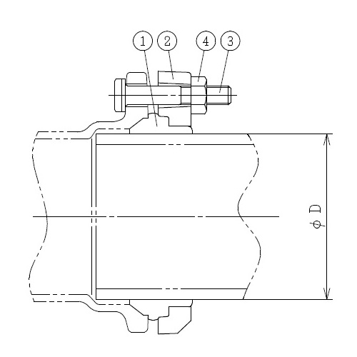 バルブを豊富に在庫｜CDCIP-A 鋳鉄管用アダプター 排水鋼管用可とう継手: 継手｜イシグロ webstation