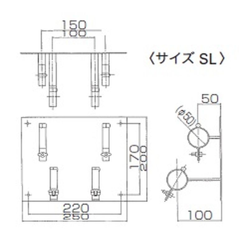 バルブを豊富に在庫｜HDKK ヘッダ固定金具: 鋼材・支持金物類｜イシグロ webstation
