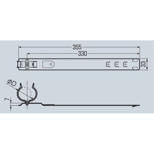 バルブを豊富に在庫｜MKB-DLLF S PF管ステンレスクリップ(取付金具付き)ストレート瓦用: 電設資材｜イシグロ webstation