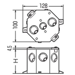 バルブを豊富に在庫｜8CB- 八角コンクリートボックス: 電設資材｜イシグロ webstation