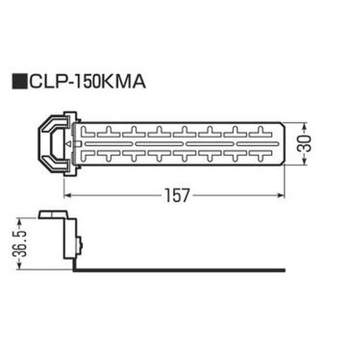 バルブを豊富に在庫｜CLP 間柱用クリップベース: 電設資材｜イシグロ webstation