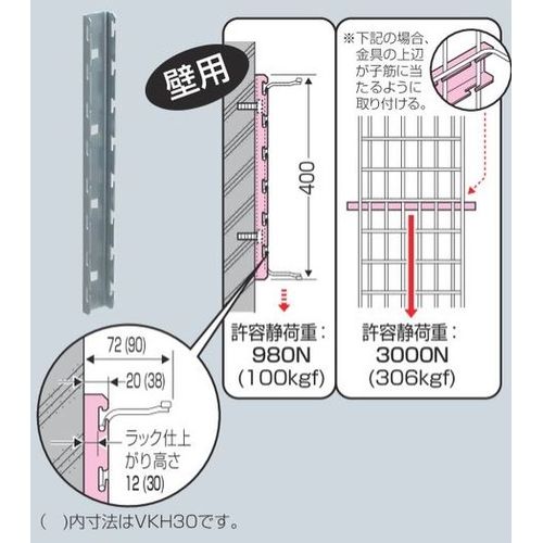 バルブを豊富に在庫｜SRM6-VK 壁取付金具 電気亜鉛めっき: 電設資材｜イシグロ webstation