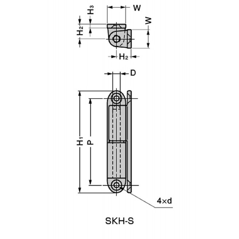 バルブを豊富に在庫｜SKH 縦型抜き差し蝶番: 関連資材｜イシグロ webstation